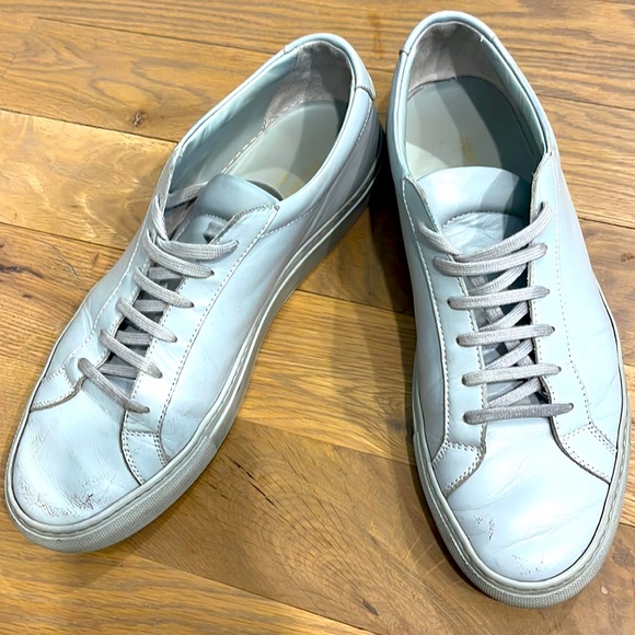 Common Projects | Shoes | Common Project Light Grey Sneaker Achilles ...